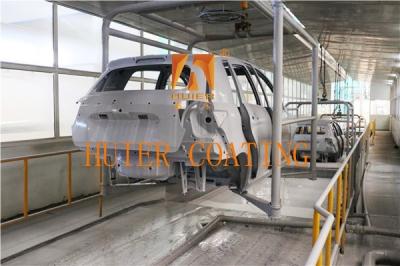 China 電気静止塗装ライン 清潔で整然としたワークショップ 塗料供給システムの環境 for sale
