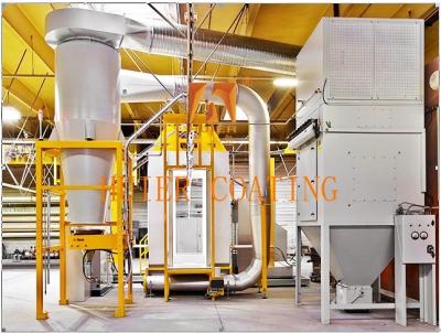 China Improve Production Automated Powder Coating Line For Woodworking And Pharmaceutical Industries for sale