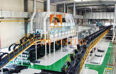 China Sistema avanzado de transportador colgante flexible para el transporte en línea mixta de parachoques en talleres de pintura y montaje de automóviles en venta