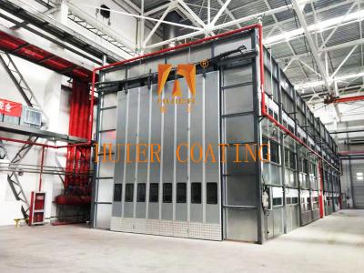 Cina Rivoluzionare il processo di rivestimento Linea avanzata di verniciatura elettrostatica per centri di spruzzatura di lamiere metalliche di fascia alta in vendita