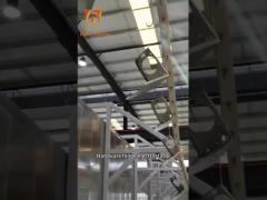 Stainless Steel Industrial automated chemical cleaning line 1 Year Warranty