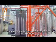Modulaire structuur Vinnige kleurverandering Automatische poedercoatingslijn Voor aluminium legeringsoppervlakken