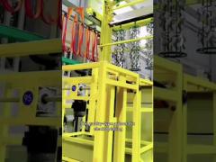 Linea di produzione di elettroplataggio per autoveicoli con interruttore fotoelettrico