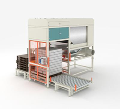 China Bag Opening Machine 400 to 800 Bags Per Hour Automatic Bag Emptying System for Granular Materials for sale