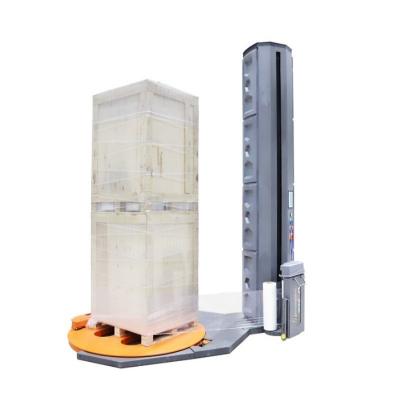 China 1650mm M Type Automatic Pallet Wrapping Machine 2350mm Wrapping Height Intelligent Stretch Wrapping Equipment for sale