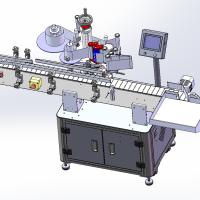 China High Accuracy Automatic Print And Apply Label Applicator Machine With Variable Data Printing for sale