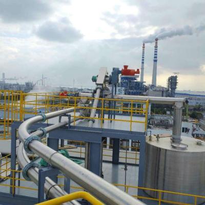 China Stainless Steel Chain Conveyor System , Enclosed Tubular Chain Conveyor Machine for sale