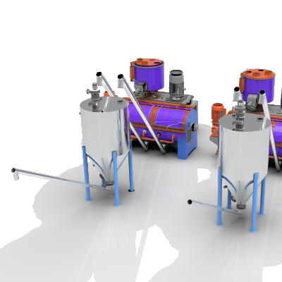 China OEM ODM High Speed Mixing Machine For Plastic Chemical Powder Processing for sale