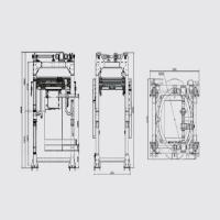 China Automatic Ring Type Pallet Wrapping Machine For Conveyor Packaging Line OEM Turnkey Solution for sale