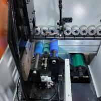 China Veneer Flooring Arc Bending Machine , Precision Decorative Veneer Panel Curving Machine for sale