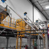 China High Accuracy Automatic Dosing System 300kg/h–3000kg/h For Powder Material Processing for sale