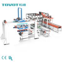 China 380V Automatic Packaging Machine 480-600box/hour For Flooring Production Line for sale