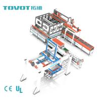 China 28kW Automatic Packaging Machine for SPC WPC LVT Box Packing for sale