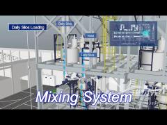 large capacity pvc horizontal cooling mixer for plastic powder cooling