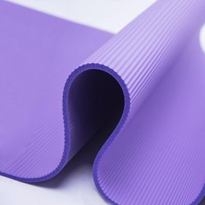 Cina stuoia di yoga di 180X50cm NBR, allenamento spesso variopinto Mat With Bag in vendita