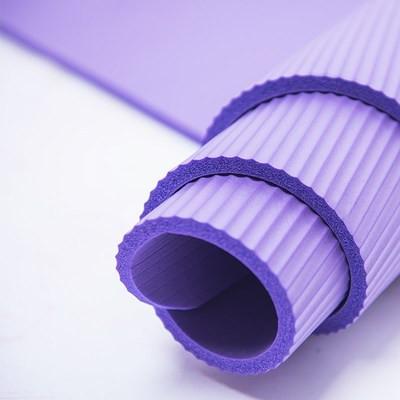 Cina stuoia di yoga di 180X50cm NBR, allenamento spesso variopinto Mat With Bag in vendita