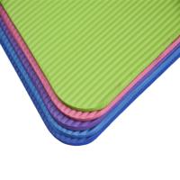 China 10mm Exercise Mat With Carry Strap single layer 1 color for sale