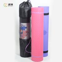 China TPE High Density Workout Mat single layer Natural Odorless for sale