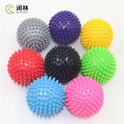 Cina palla libera di massaggio di yoga del PVC 7P, palla di rullo appuntita professionale di massaggio in vendita
