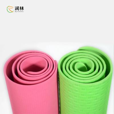 China クッションは苦痛のエヴァのヨガのマットの再生利用できる環境に優しい軽減する for sale
