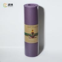 China single layer NBR Yoga Mat , High Density anti tear exercise mat for sale