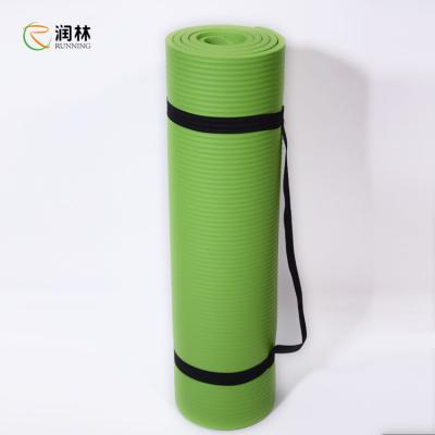 Cina Stuoia di yoga di forma fisica dell'OEM, stuoia ad alta densità di trasporto di esercizio della cinghia in vendita