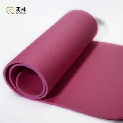 China NBR macios deslizam não o exercício Mats Light Weight 20 cores para a opção à venda