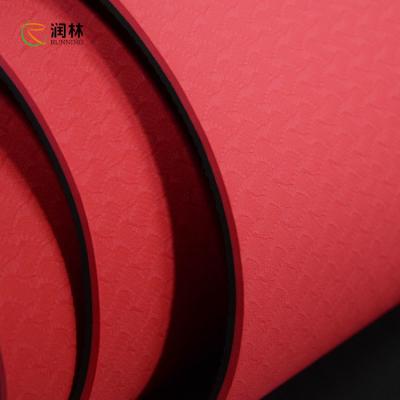 Cina Slittamento amichevole di Mat For Home Workout Anti di yoga di forma fisica di Eco 4mm in vendita
