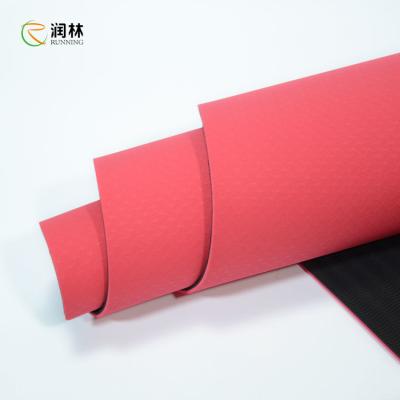 Cina Slittamento amichevole di Mat For Home Workout Anti di yoga di forma fisica di Eco 4mm in vendita