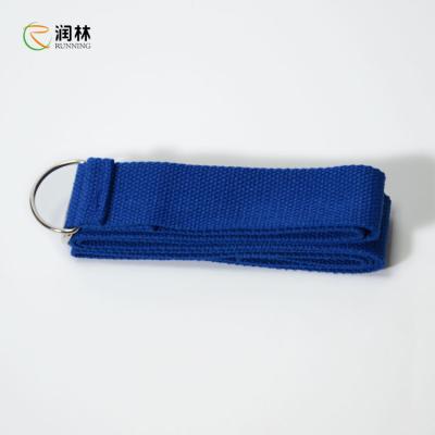 Cina Spieghi l'allungamento 3.8cm del collo della cinghia di yoga non elastici per la flessibilità in vendita