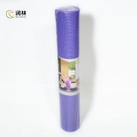China single layer PVC Material Yoga Mat 173cm*61cm for Workout Routine for sale