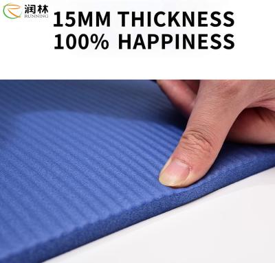 中国 10mmの多色は非床運動のためのNbrの泡のヨガのマットを入れる 販売のため