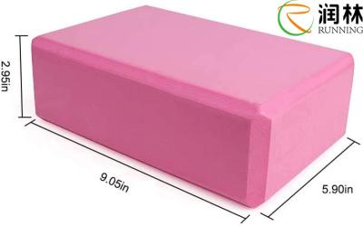 Cina Lo slittamento morbido di EVA Foam Yoga Bricks Anti di 2 pacchetti fornisce la stabilità e l'equilibrio in vendita