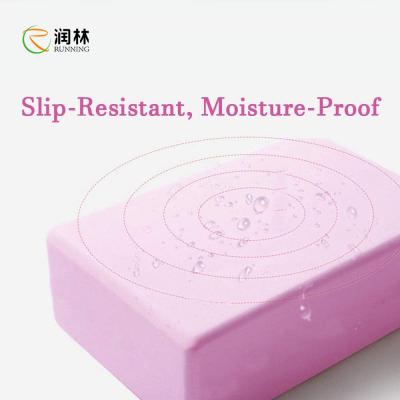 Cina Lo slittamento morbido di EVA Foam Yoga Bricks Anti di 2 pacchetti fornisce la stabilità e l'equilibrio in vendita