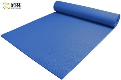 China Ioga Mat Foldable Eco Friendly Colorful do PVC da camada do exercício do GYM única à venda