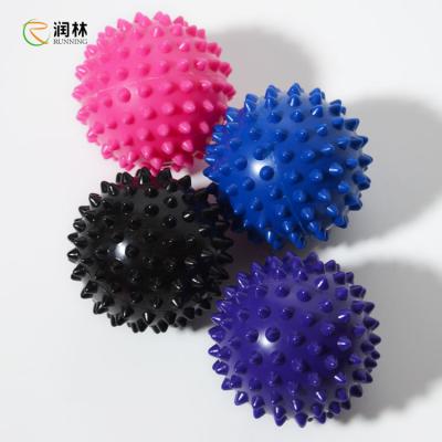 Cina Sollievo dal dolore appuntito del piede della mano di forma fisica della palla di massaggio di yoga variopinta del PVC di Anti-sforzo in vendita