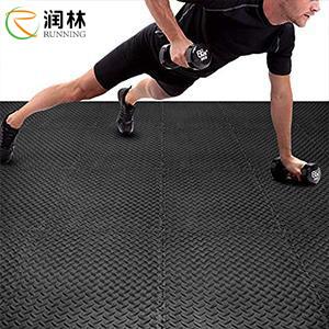 Cina Forma fisica Eva Foam Floor Puzzle Exercise Mat Interlocking della palestra in vendita