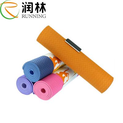 Cina Non slitti l'yoga 100% di forma fisica del TPE Mat Washable Waterproof 4mm 6mm 8mm 10mm in vendita