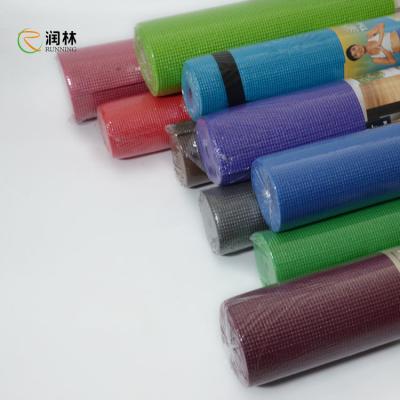 Cina Stuoia amichevole di esercizio della stuoia 173*61cm Eco di yoga del PVC di forma fisica in vendita