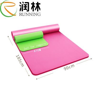 Cina Quattro pezzi sono adatta all'yoga spessa Mat Non Toxic Pink di forma fisica della ginnastica 10mm in vendita
