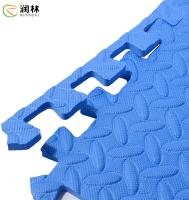 China Puzzle Exercise Gym Floor Mat Foam Interlocking 60*60 Cm for sale