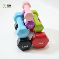China Multi Specification Gym Dumbbell Set Neoprene Coated Adjustable Weights for sale
