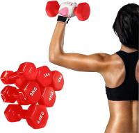 China Multi Specification Gym Dumbbell Set Neoprene Coated Adjustable Weights for sale