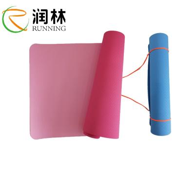 Cina La gomma naturale amichevole di EVA Pilates Travel Yoga MatEco non slitta con il logo in vendita