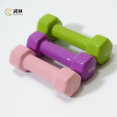 中国 連続した適性の体育館のダンベルはネオプレンの鉄材料を置く 販売のため