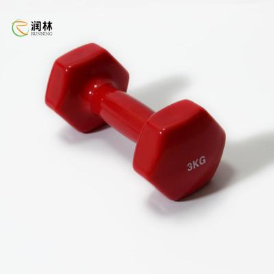 China Neopreen Met een laag bedekte Gymnastiekdomoren Geplaatst Veelvoudig Handgewicht Te koop