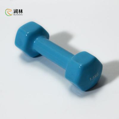 China Neopreen Met een laag bedekte Gymnastiekdomoren Geplaatst Veelvoudig Handgewicht Te koop