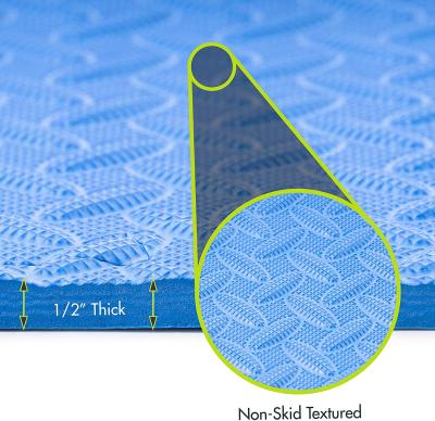 Cina Modello di collegamento Eva Mat 60x60 di Tatami della schiuma della piastrella per pavimento 20mm di forma fisica di puzzle S in vendita