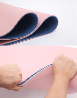 Cina Logo organico di Mat Waterproof Non Slip Custom di yoga del TPE di Pilates di forma fisica in vendita