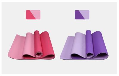 Cina Logo organico di Mat Waterproof Non Slip Custom di yoga del TPE di Pilates di forma fisica in vendita